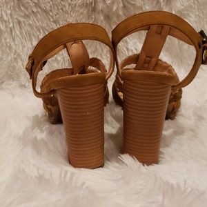 XOXO | Shoes | Nwt Xoxo Tan Suede Sandals | Poshmark